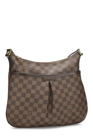 LOUIS VUITTON Damier Ebene Bloomsbury Messenger Bag - Brown