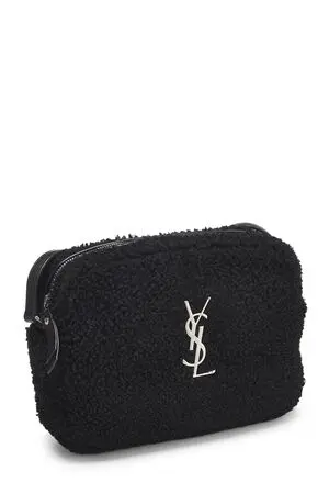 Saint Laurent Shearling Lou Camera Bag