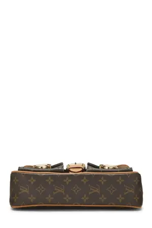 LOUIS VUITTON Hudson Monogram Canvas Shoulder Bag