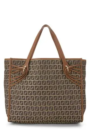 Fendi Zucchino Tote Beige