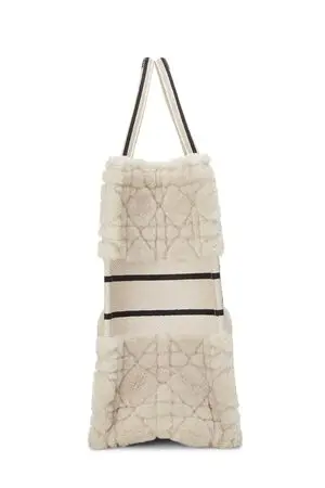 Dior Shearling Book Tote Large