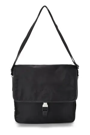 Prada Nylon Logo Messenger Bag