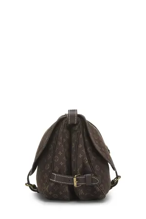 LOUIS VUITTON Monogram Mini Lin Saumur