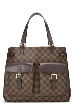 LOUIS VUITTON Damier Ebene Uzes Tote - Brown