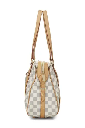LOUIS VUITTON Damier Azur Stresa - White