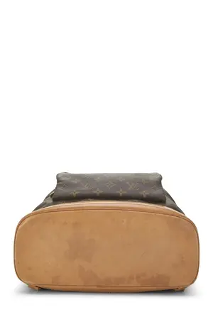 LOUIS VUITTON Monogram Montsouris Backpack - Brown