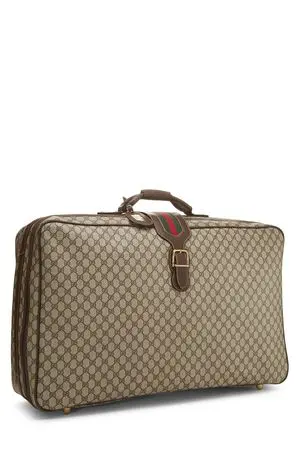 Gucci Large Original Gg Supreme Canvas Suitcase