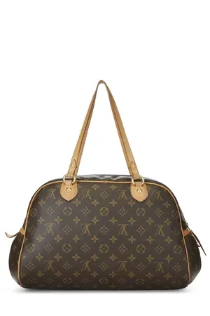 LOUIS VUITTON Monogram Montorgueil Tote - Brown