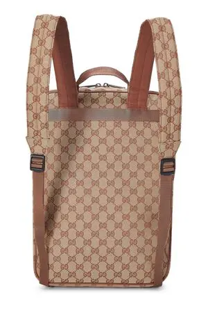 Gucci Gg Canvas New York Yankees Backpack - Orange