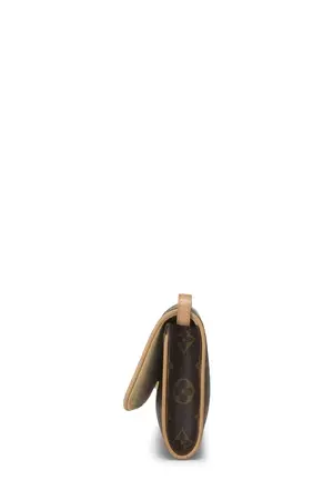 LOUIS VUITTON Monogram Canvas Pochette Twin - Brown
