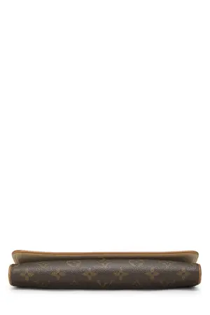 LOUIS VUITTON Monogram Canvas Pochette Twin