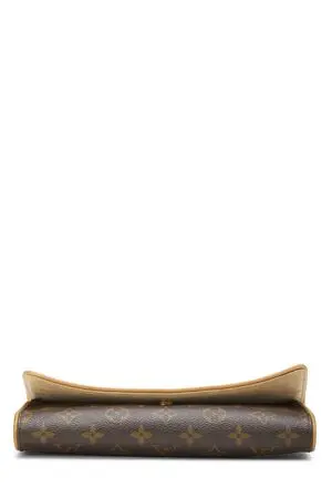 LOUIS VUITTON Monogram Canvas Pochette Twin