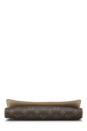 LOUIS VUITTON Monogram Canvas Pochette Twin