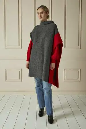 Chloé Mohair Blend Layered Sweater Dress Set