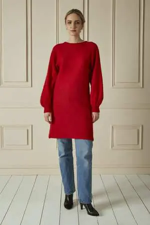Chloé Mohair Blend Layered Sweater Dress Set