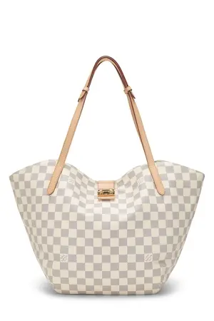 LOUIS VUITTON Damier Azur Salina - White