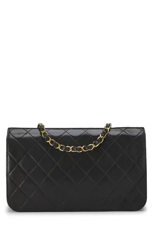 Chanel Quilted Lambskin Snap Full Flap Small