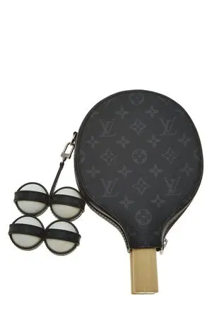 LOUIS VUITTON Monogram Eclipse James Ping Pong Set - Black