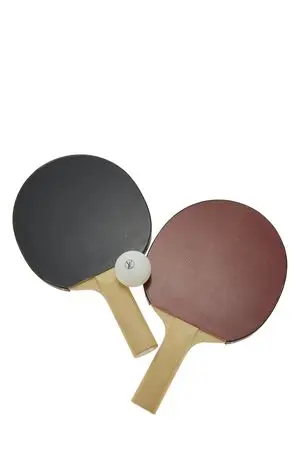 LOUIS VUITTON Monogram Eclipse James Ping Pong Set