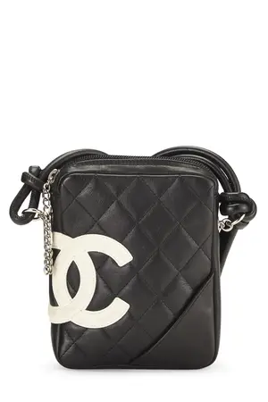 CHANEL Chanel Quilted Calfskin Cambon Shoulder Bag