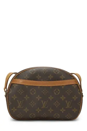 LOUIS VUITTON Monogram Canvas Blois Shoulder Bag - Brown