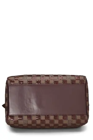 LOUIS VUITTON Damier Paillettes Speedy 30 - Red