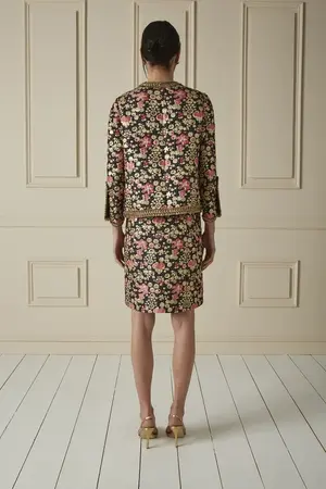 Chanel Brocade Dress Set
