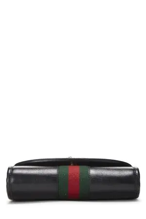Gucci Leather Web Rajah Shoulder Bag