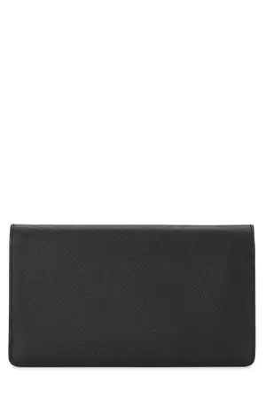 Chanel Calfskin Long Wallet - Black