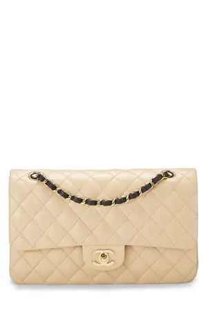 Chanel Classic Double Flap Medium - Beige