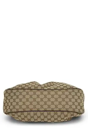 Gucci Brown Original Gg Canvas Sukey Hobo Bag