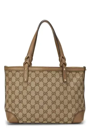 Gucci Original Gg Craft Tote - Brown