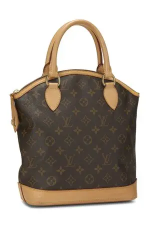 LOUIS VUITTON Monogram Lockit Vertical Tote