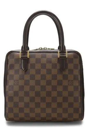LOUIS VUITTON Damier Ebene Brera - Brown
