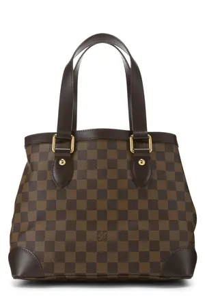 LOUIS VUITTON Damier Ebene Hampstead - Brown