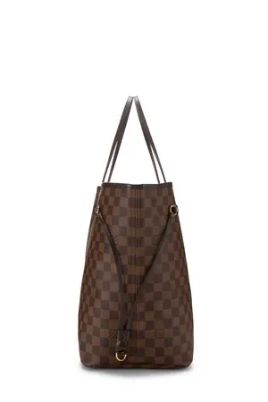 LOUIS VUITTON Damier Ebene Tote - Brown