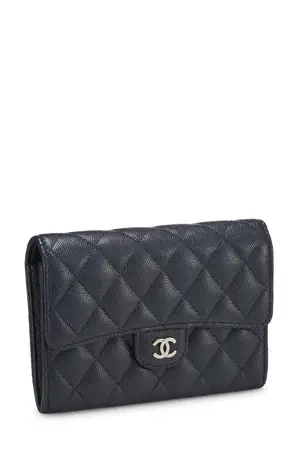 Chanel Caviar Classic Flap Wallet