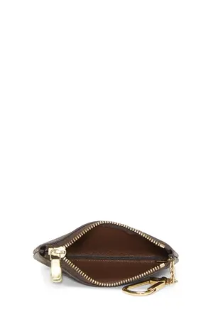 LOUIS VUITTON Monogram Canvas Pochette Clefs - Brown