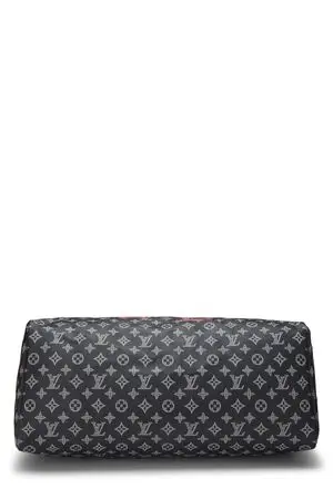 LOUIS VUITTON Kim Jones Monogram Upside Down Keepall Bandouliere 50 - Navy