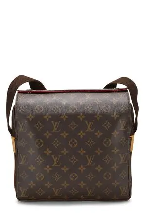 LOUIS VUITTON China Run Monogram Naviglio Messenger Bag