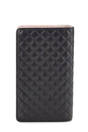 Chanel Quilted Lambskin Long Wallet