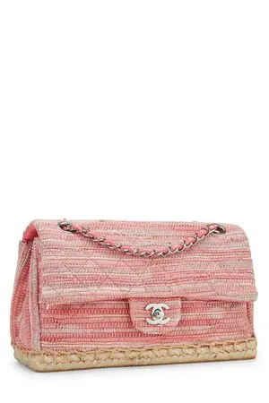 Chanel Raffia Espadrille Flap Bag