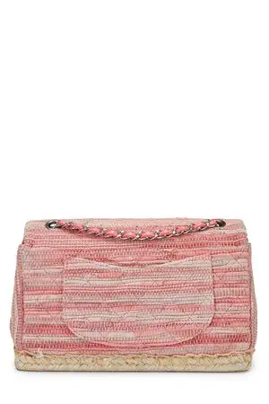 Chanel Raffia Espadrille Flap Bag