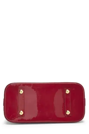 LOUIS VUITTON Monogram Vernis Alma - Red
