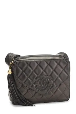 Chanel Quilted Lambskin Envelope Flap Shoulder Bag