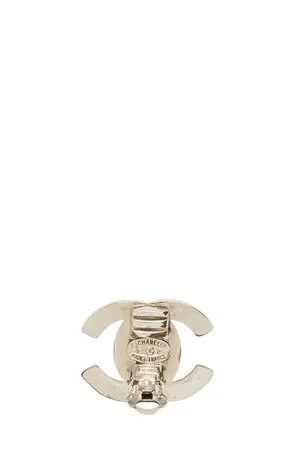 Chanel Cc' Turnlock Earrings