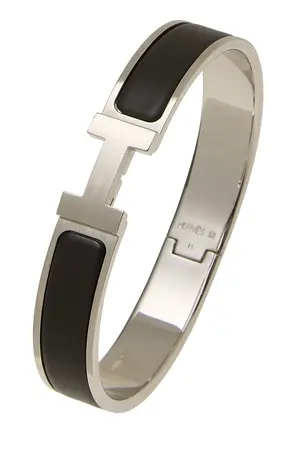 Hermès Clic Clac H Bangle - Black