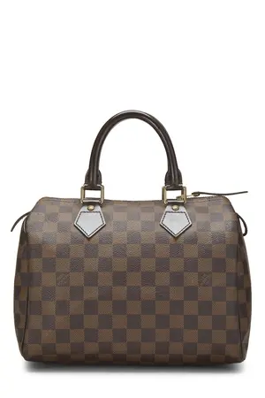 LOUIS VUITTON Damier Ebene Speedy 25