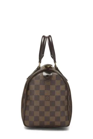 LOUIS VUITTON Damier Ebene Speedy 25
