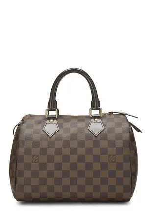 LOUIS VUITTON Damier Ebene Speedy 25 - Brown